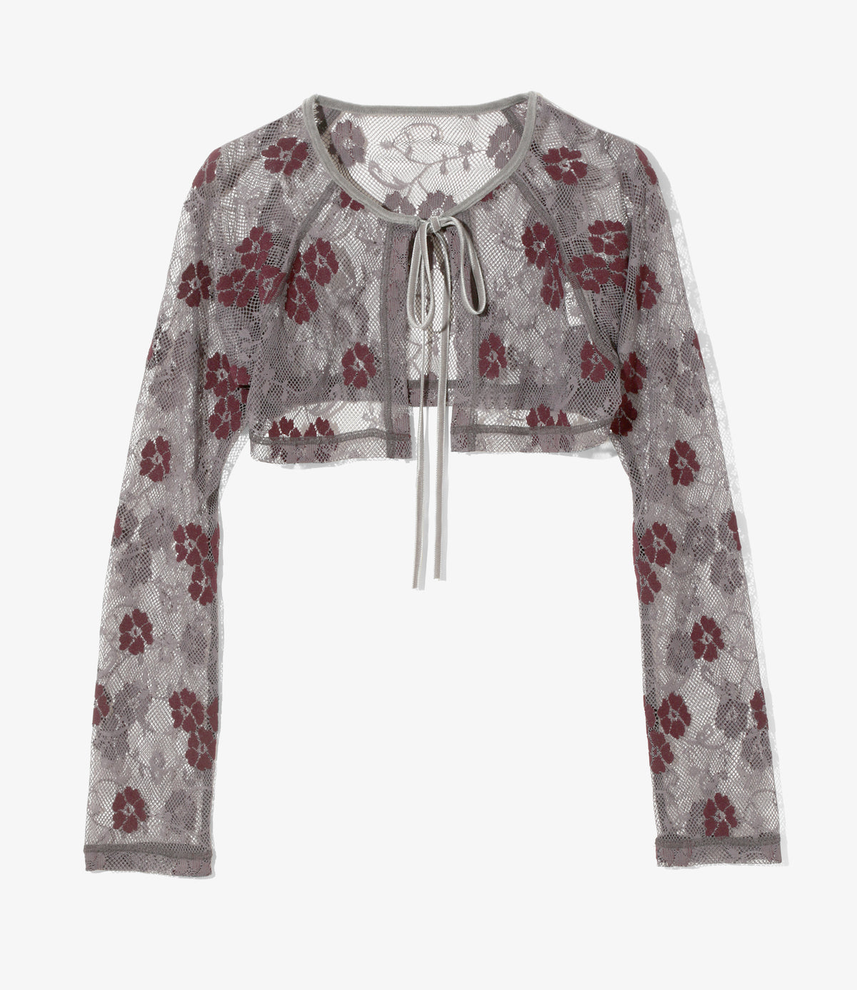 Rhodolirion - Spencer Bolero - Grey - Flower Lace | Nepenthes New York