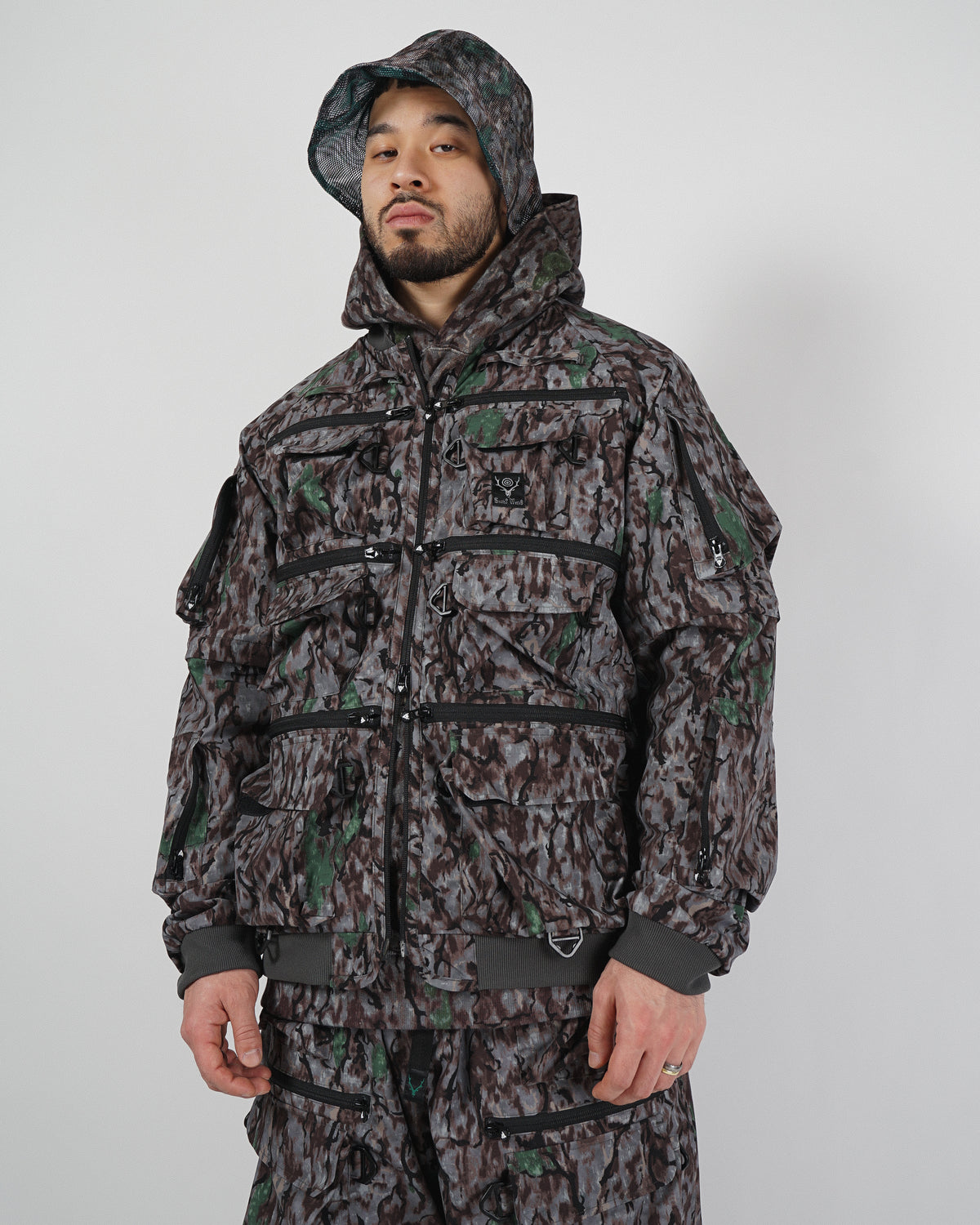 [IN STOCK] South2 West8 - Multi-Pocket Belted 2 Way Jacket and Pant ...