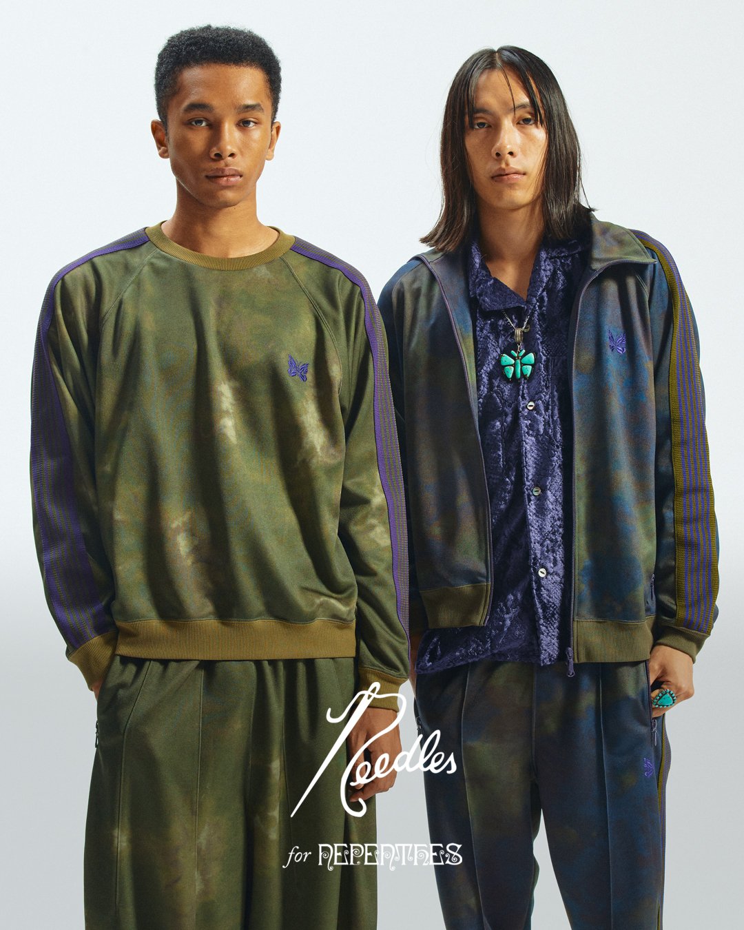 [SPECIAL RELEASE] NEEDLES TRACK SUITS - PRINTED UNEVEN DYE - RELEASING ...