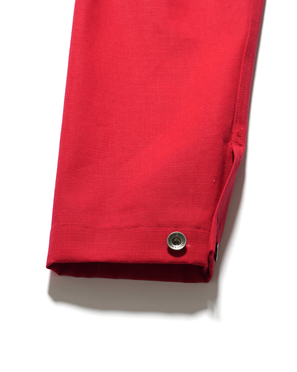 Utility Jacket - Red Heavyweight Cotton Ripstop | Nepenthes New York