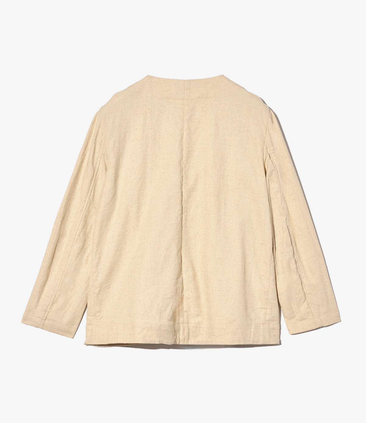 Cutaway Jacket - Natural CL Java Cloth | Nepenthes New York