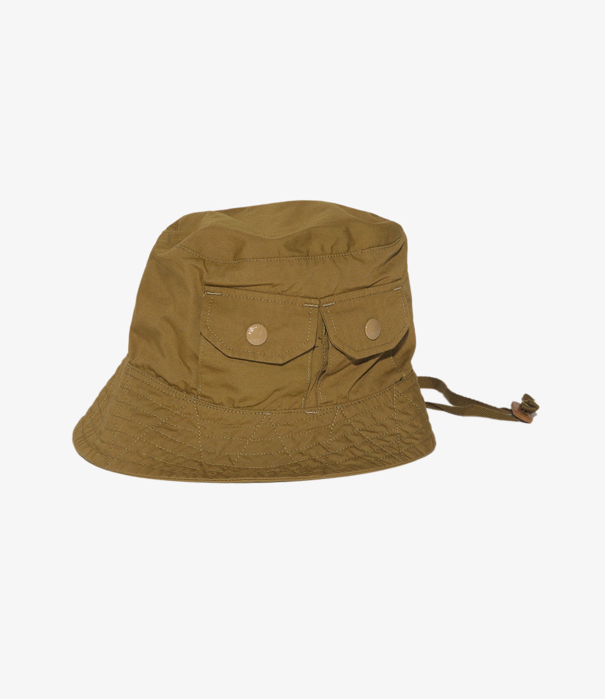 Explorer Hat - Dk. Khaki Cotton Crosgrain | Nepenthes New York