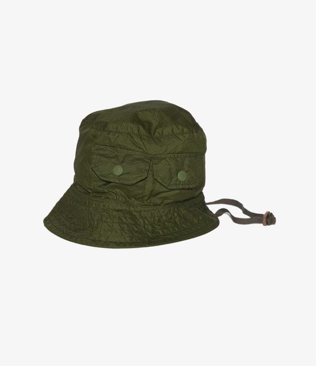 Explorer Hat - Olive Nylon Micro Ripstop | Nepenthes New York