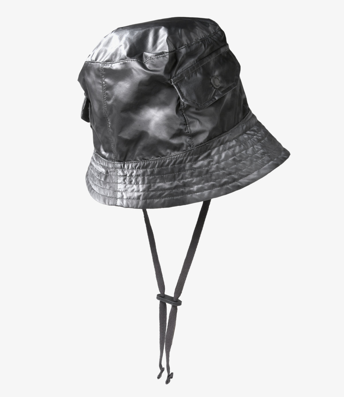 Explorer Hat - Silver Nylon Shadow Print | Nepenthes New York