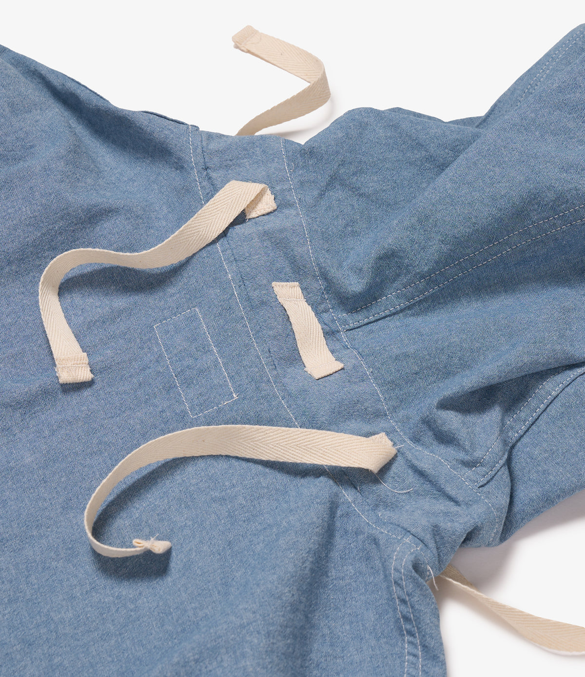 Salvage Smock - Light Blue 4.5oz Cotton Chambray | Nepenthes New York