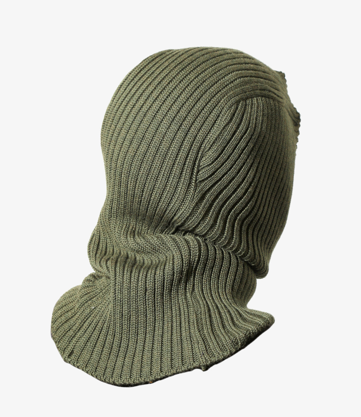 Balaclava - Olive - Merino Wool | Nepenthes New York