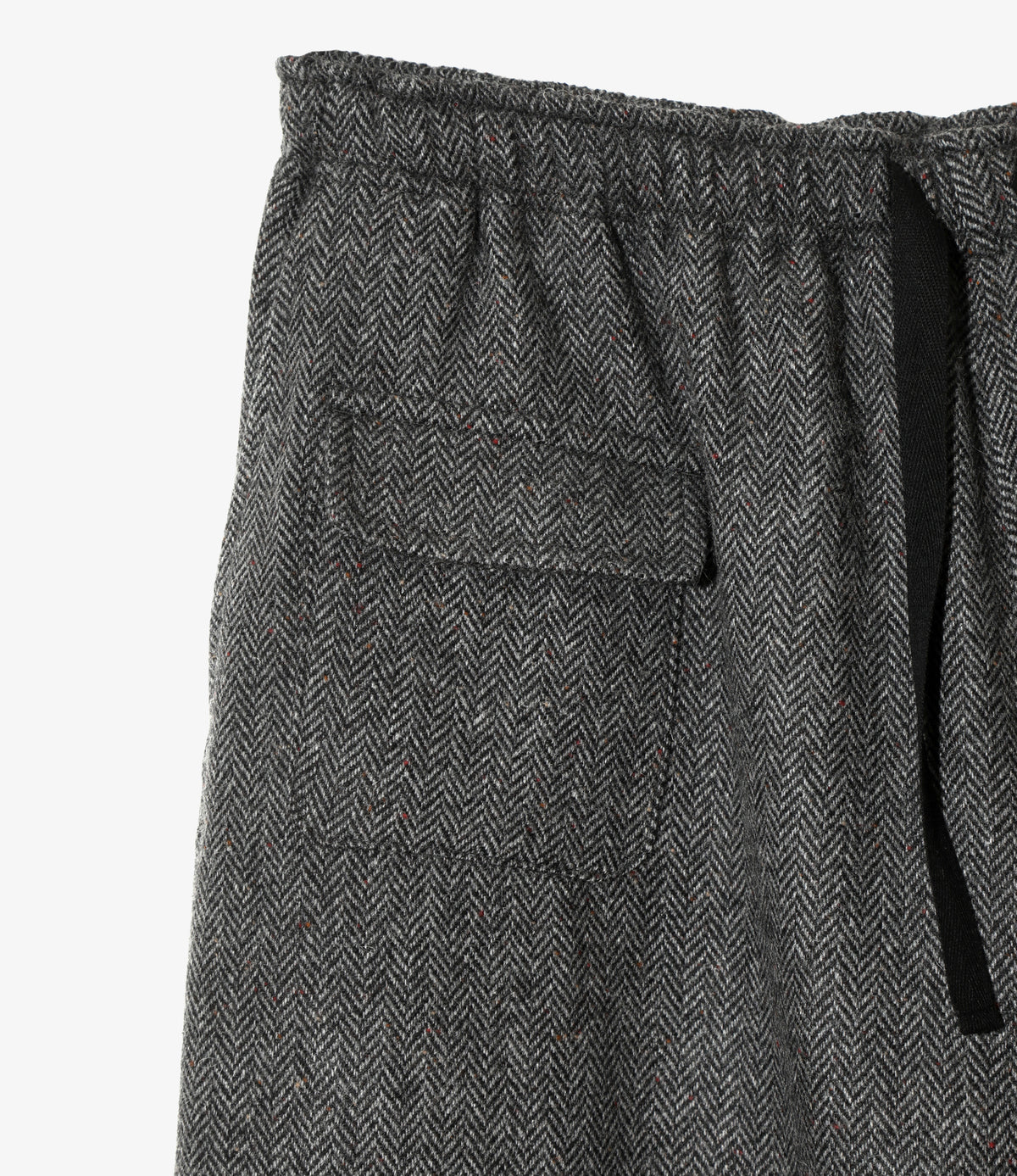 South2 West8 - String Balloon Pant - Grey - Wool Nep Tweed | Nepenthes ...