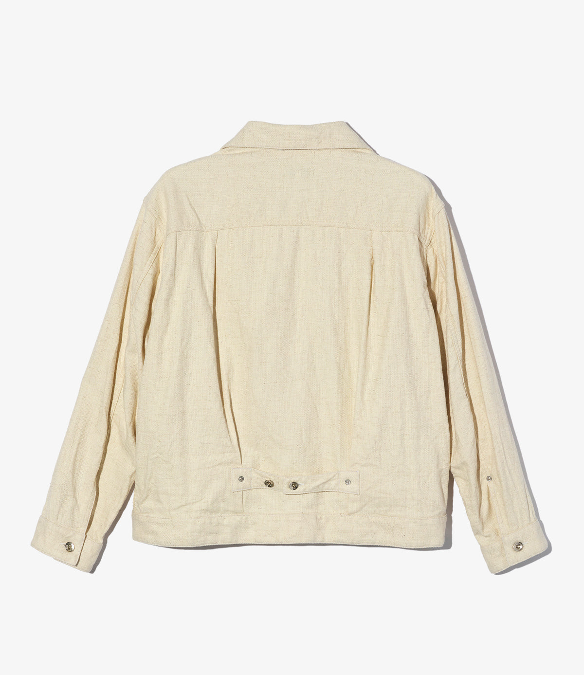 Trucker Jacket - Natural CL Java Cloth | Nepenthes New York